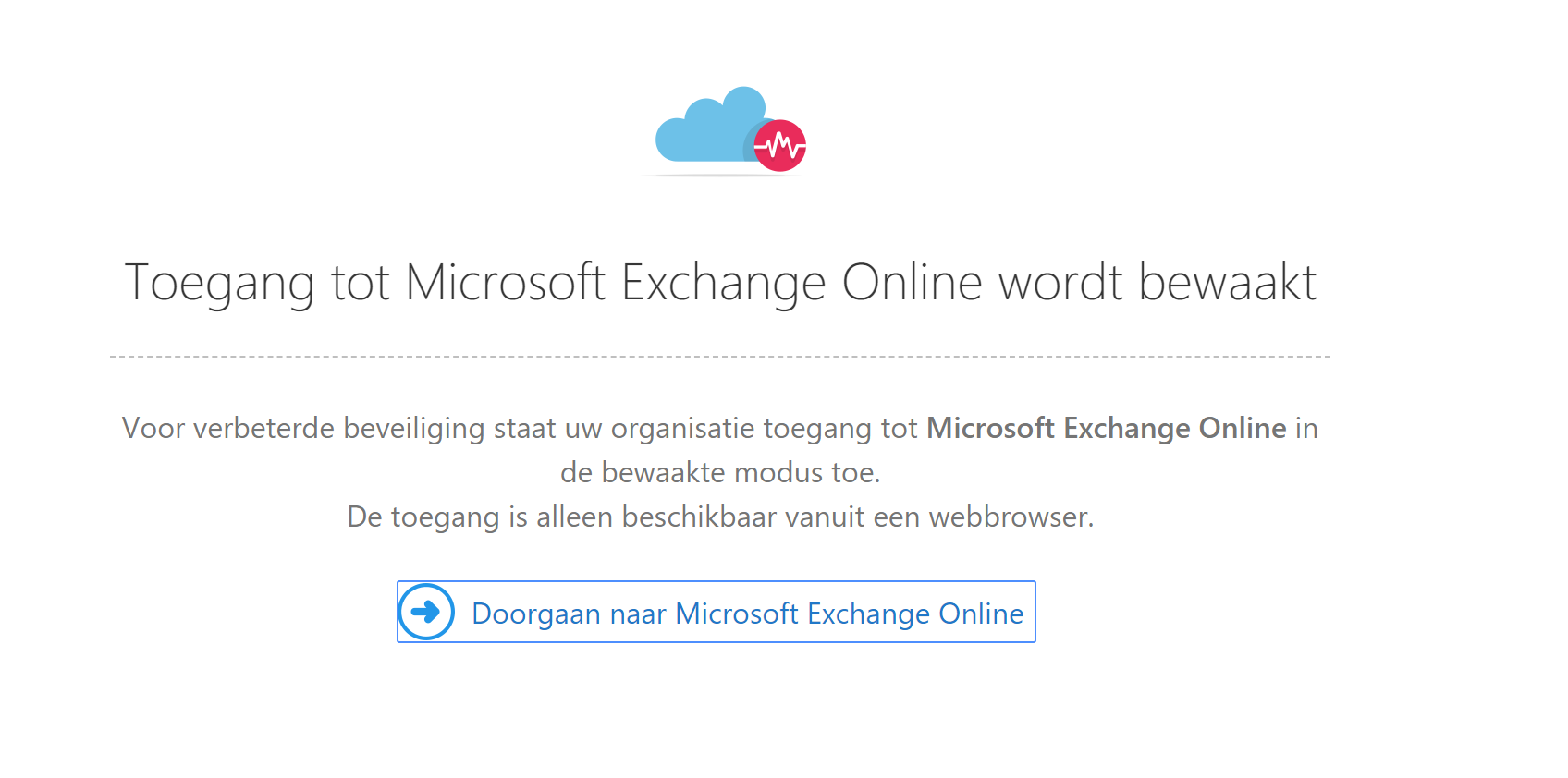 Block webmail access using conditional access